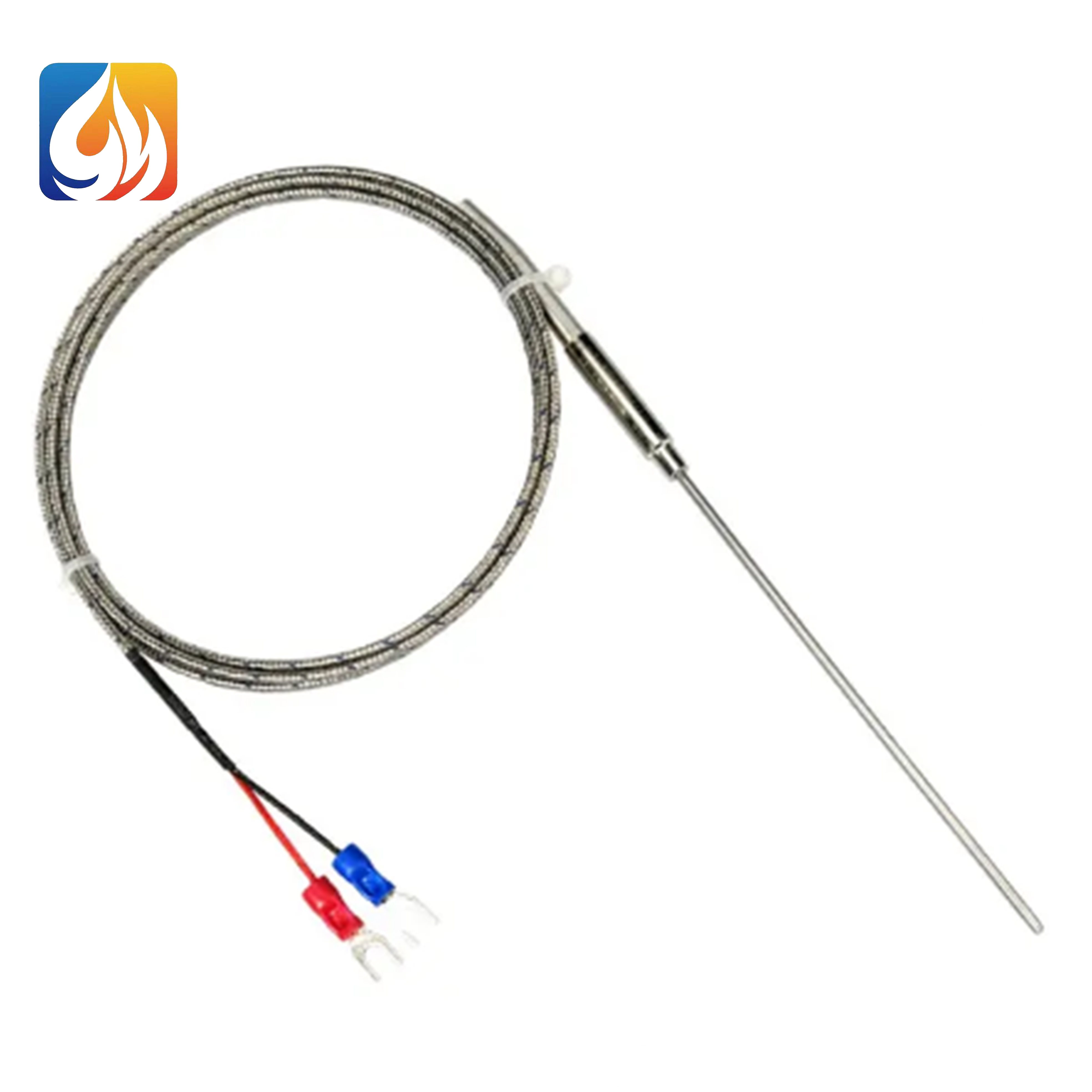 High Quality WRNK191 Class a pin-probe armored thermocouple K E J rtd ...