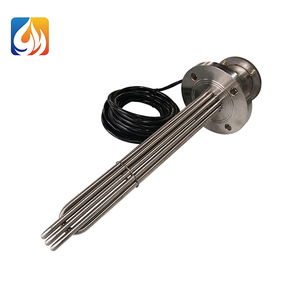 High Quality 380V 24KW 3phase flange immersion oil tubular heater ...
