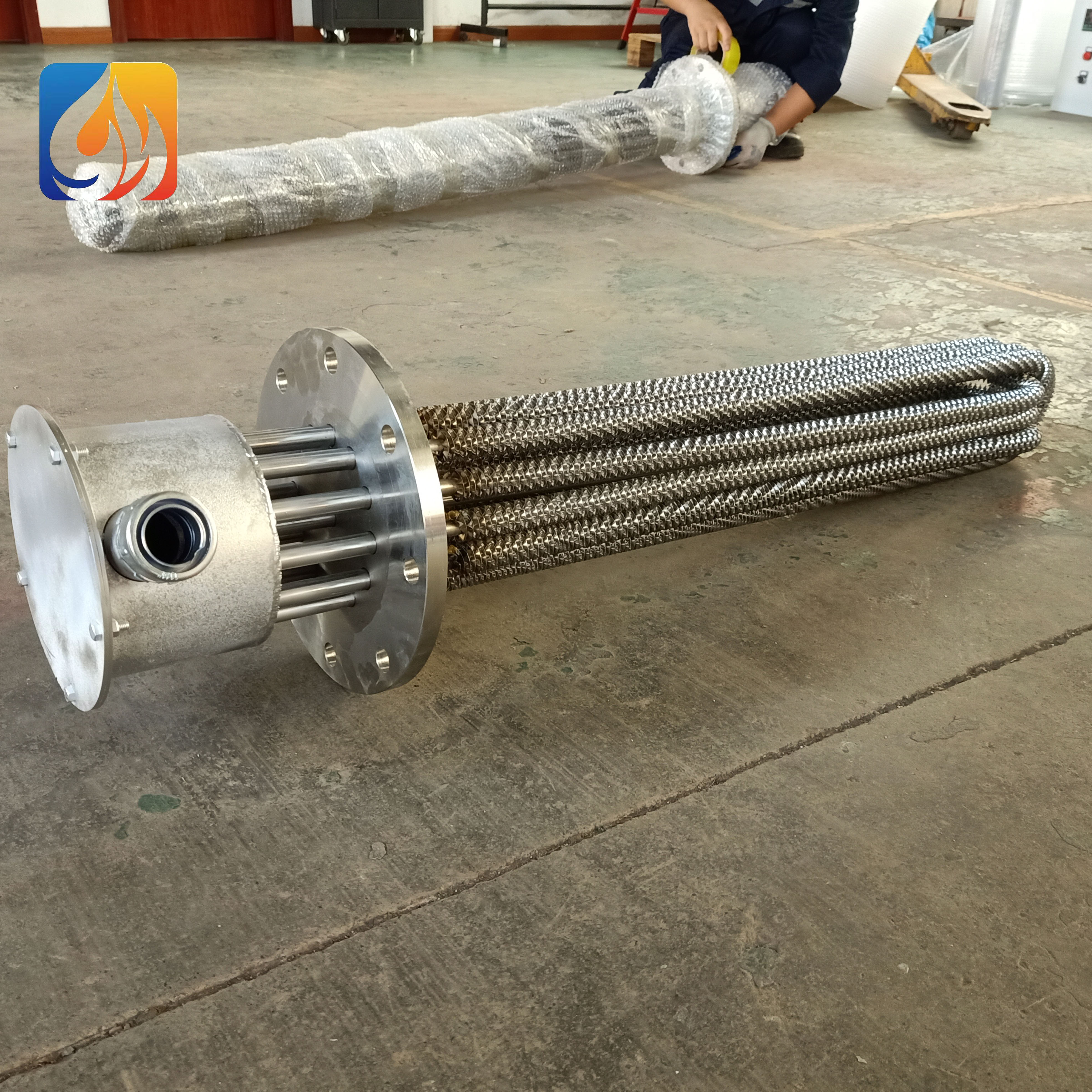 High Quality Industrial electric air fin tubular heating element with ...