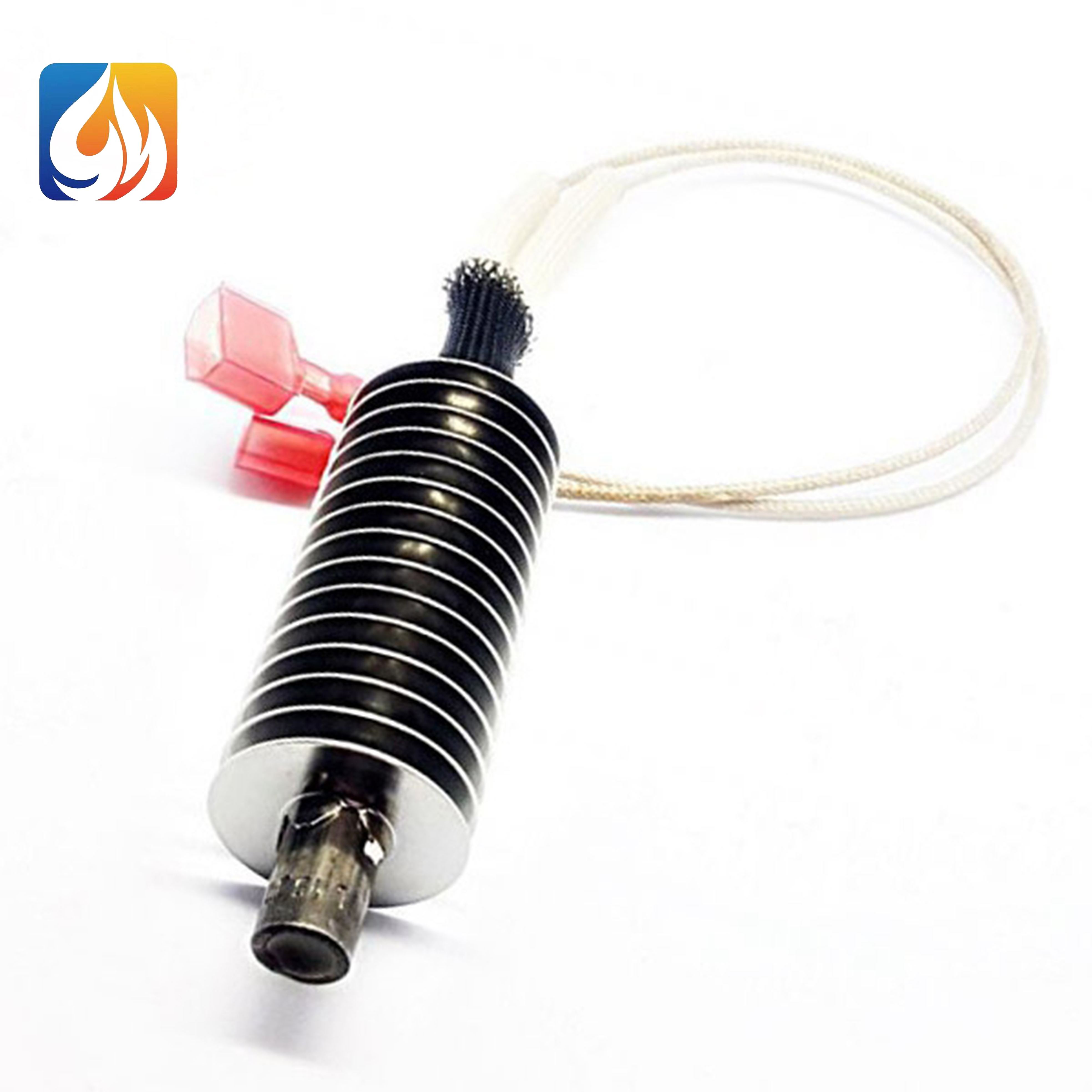 High Quality Stainless steel air resistance heater cartridge with fins ...