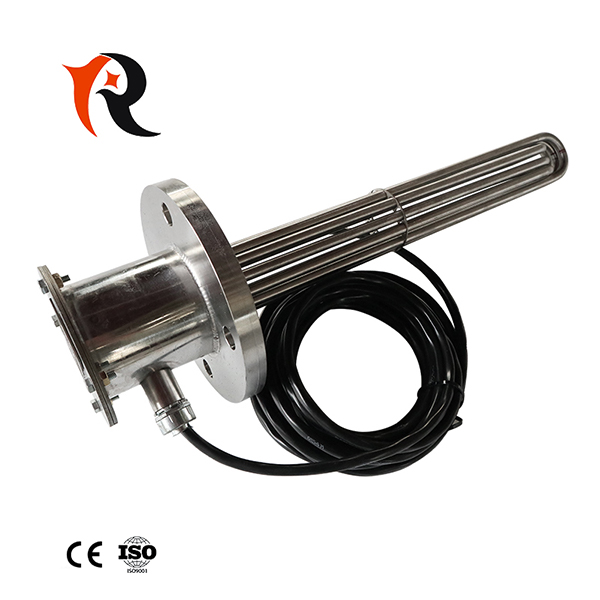 High Quality 380V 24KW 3phase flange immersion oil tubular heater ...