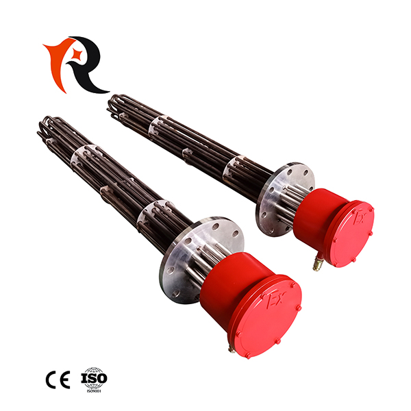 High Quality 380 40KW industrial electric SS304 oil immersion heating ...